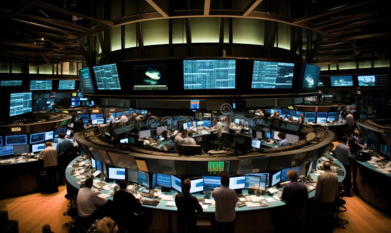 A Spacious Room Filled with Multiple Screens and Immersive Technology ...