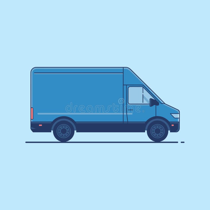 Spacious and Sturdy Cargo Van for Efficient Transport Stock ...