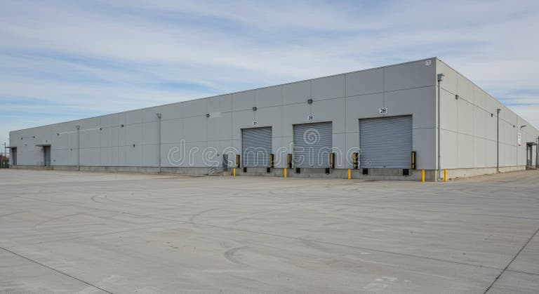 Spacious Warehouse for Lease Ideal for Shipping and Logistics Modern ...