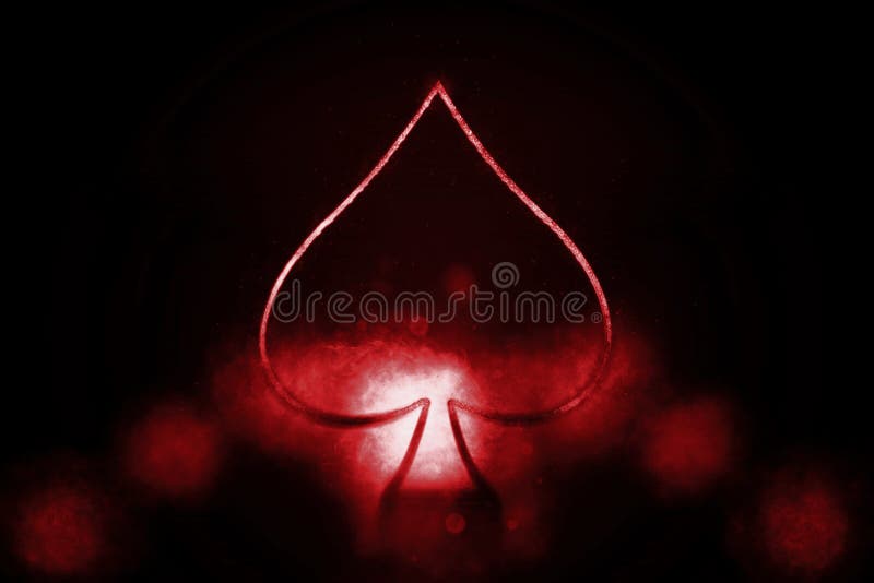 Spade Card Symbol, Playing Cards Symbol Stock Photo - Image of gamble ...