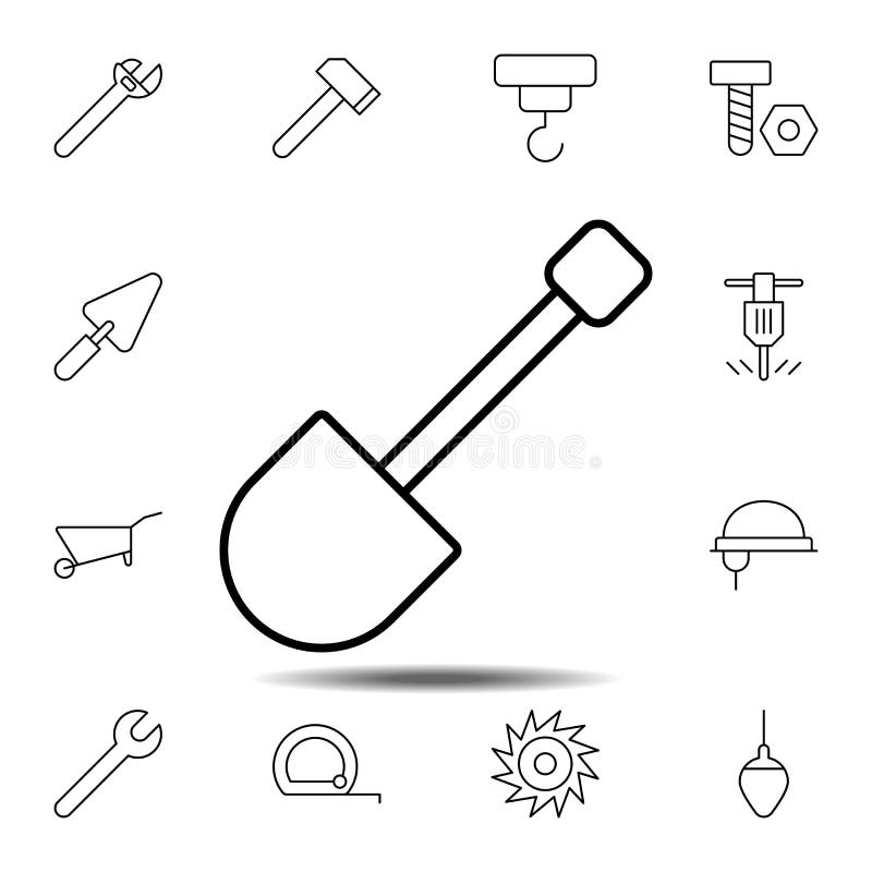 Spade Outline Stock Illustrations – 4,922 Spade Outline Stock ...