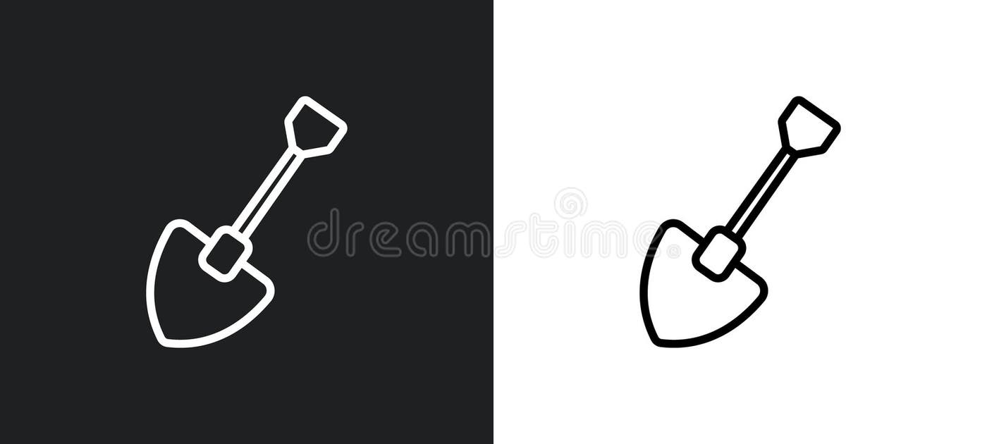 Spade Outline Stock Illustrations – 11,930 Spade Outline Stock ...