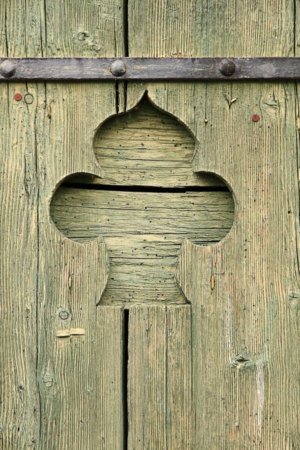 Spade Shaped Door Decoration Stock Image - Image of shaped, barn: 15068715