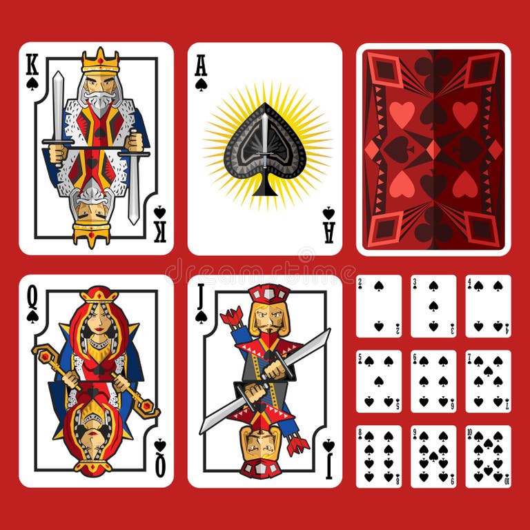 Suit Playing Cards Stock Illustrations – 13,963 Suit Playing Cards ...