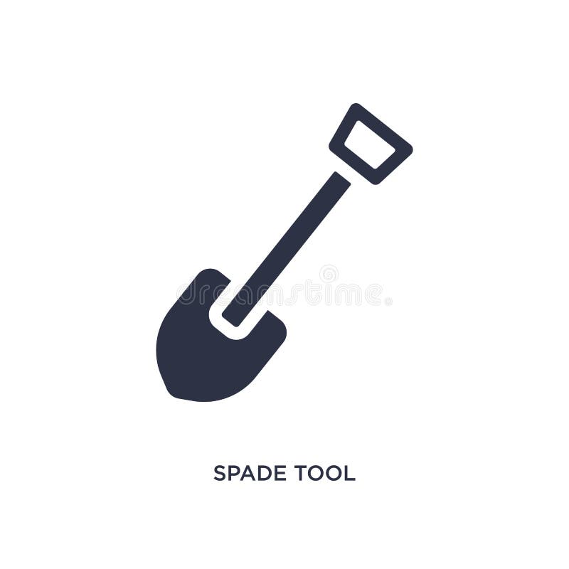 Spade Tool Icon in Filled, Thin Line, Outline and Stroke Style. Vector ...