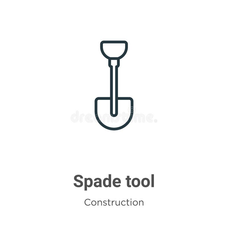 Spade Outline Stock Illustrations – 4,922 Spade Outline Stock ...
