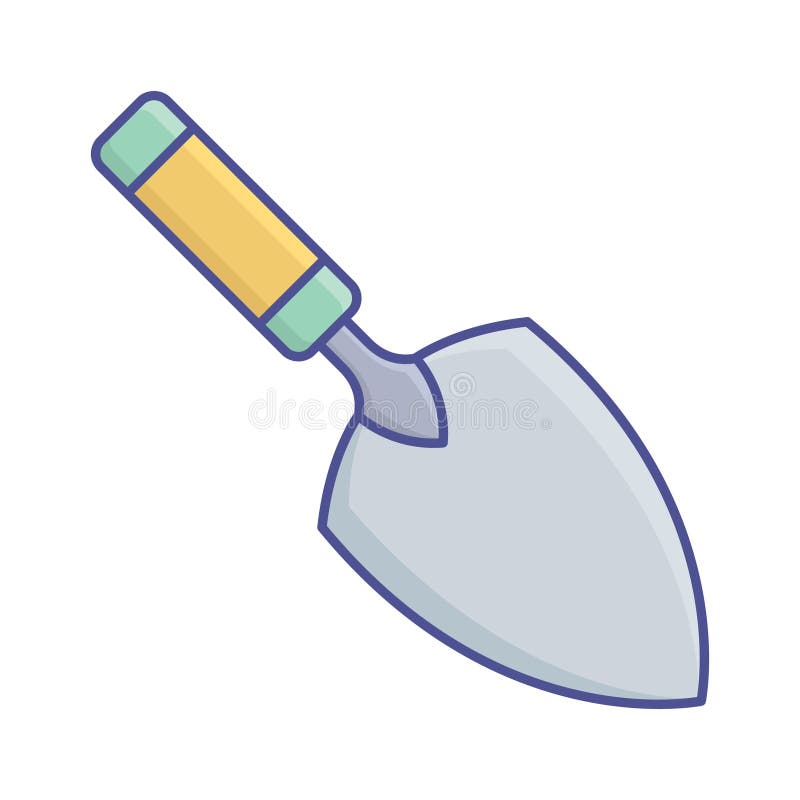Spade Tool Vector Icon Which Can Easily Modify or Edit Stock Vector ...