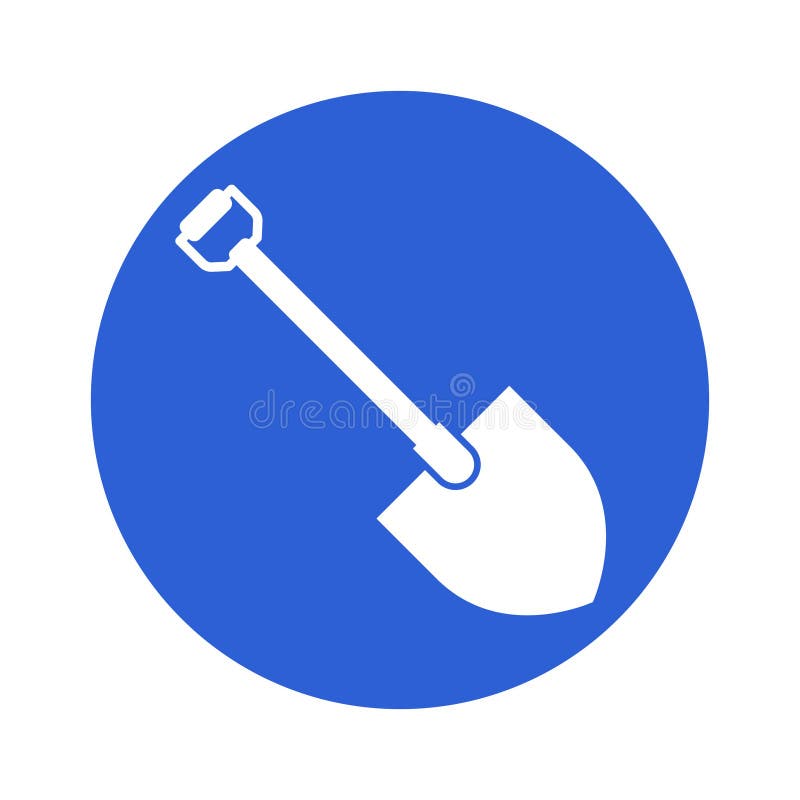 Spade Tool Vector Icon Which Can Easily Modify or Edit Stock Vector ...