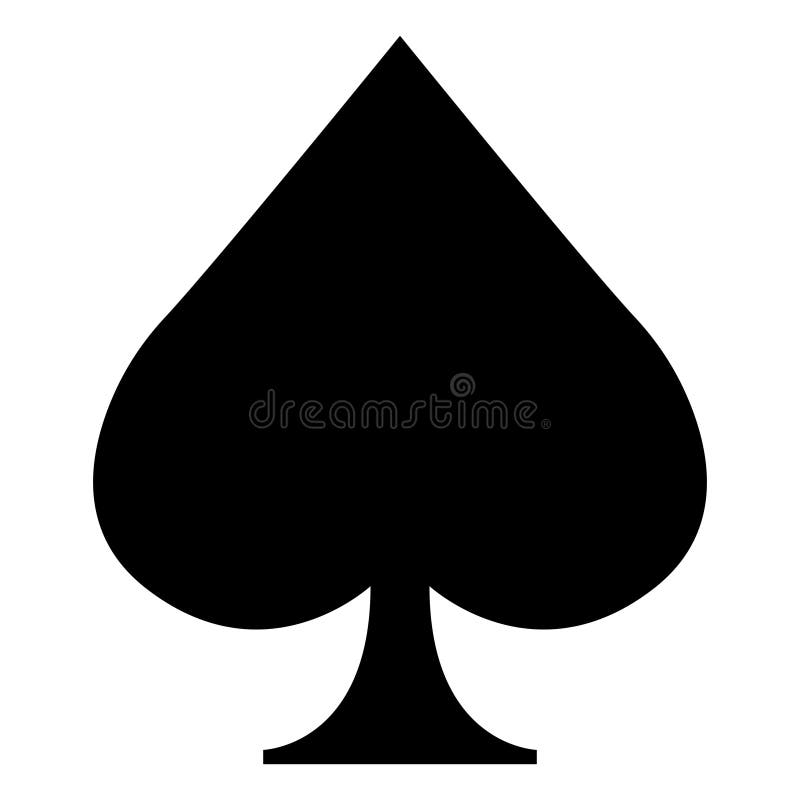 Spade Vector Logo. Spade Emblem. Spade Icon Stock Vector - Illustration ...