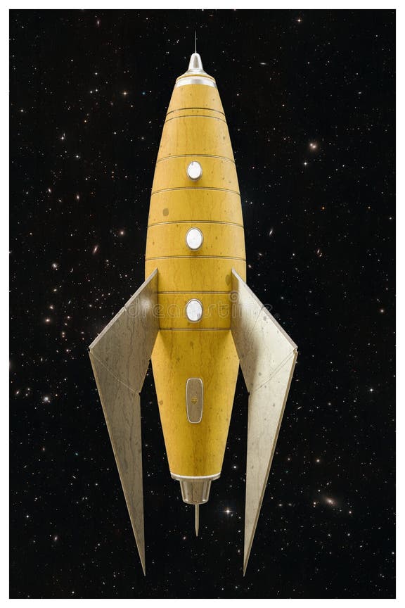 Spae rocket stock illustration. Illustration of space - 83434720