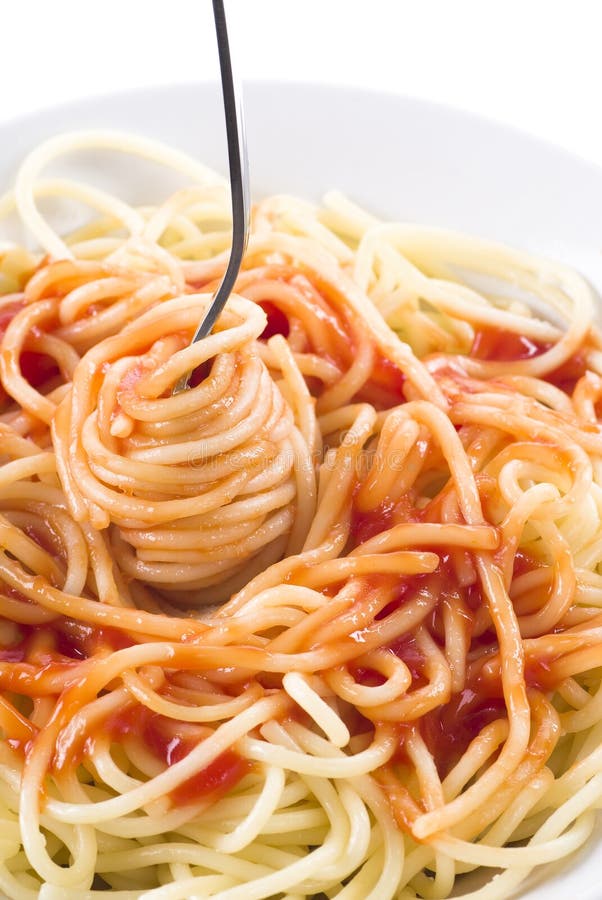 Spaghetti stock image. Image of vegetarian, cheap, tomato - 16717157
