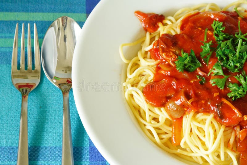 Spaghetti stock photo. Image of cooking, nourishment, italian - 2938832