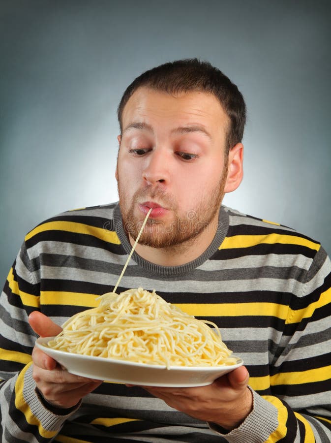 Spaghetti stock photo. Image of refreshment, mouth, heap - 27571102