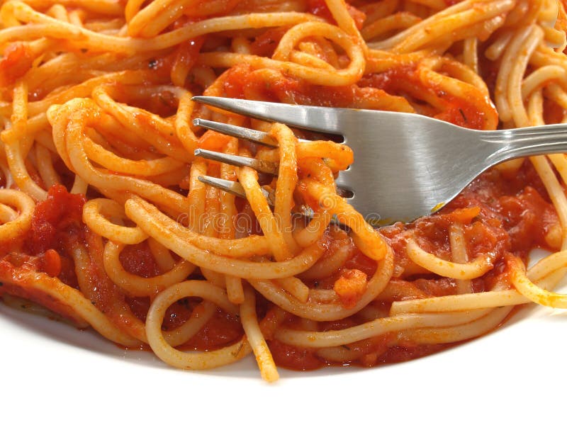 Spaghetti stock photo. Image of italian, food, dinner, sauce - 916058
