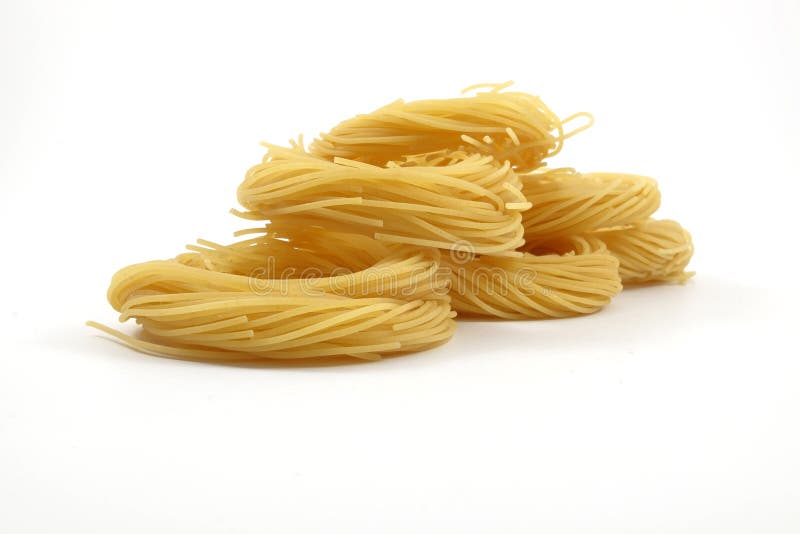 Spaghetti Angel Hair stock photo. Image of healthy, isolated - 59913306