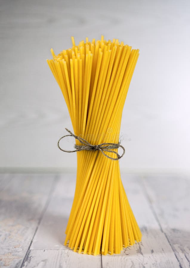 Spaghetti bundle stock photo. Image of vegetarian, dried - 80133616