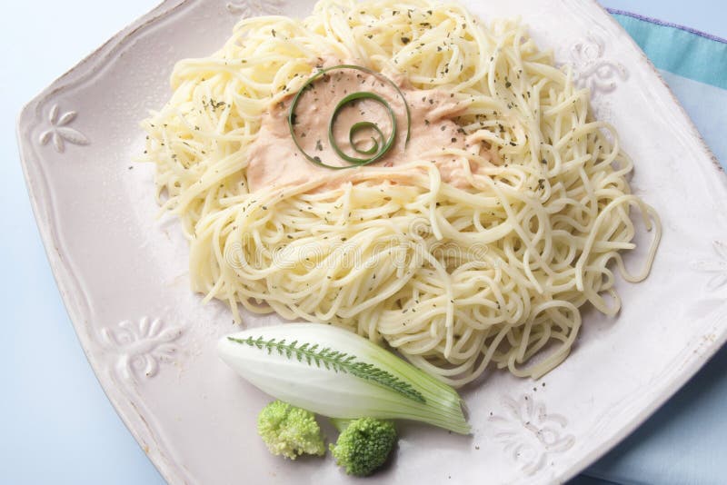 Spaghetti with chop sticks stock image. Image of eating - 25057479