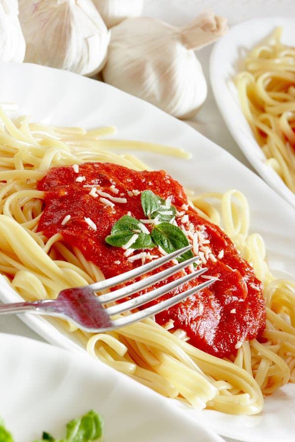 Spaghetti dinner stock photo. Image of background, dining - 5524182