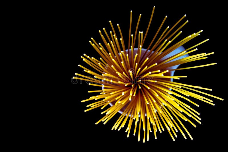 Spaghetti explosion stock photo. Image of dinner, cuisine - 185882726