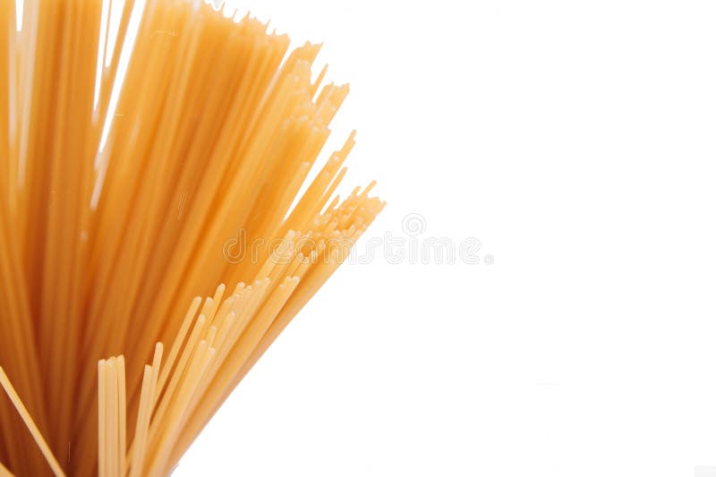 Spaghetti Folded in a Budle Stock Image - Image of italy, nutrition ...
