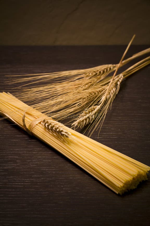 Spaghetti stock photo. Image of gastronomy, black, spikes - 39203760