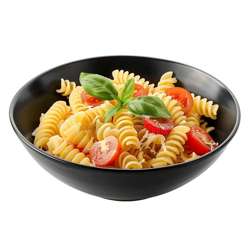 Spaghetti Pasta All by Itself on a Transparent Background Stock ...