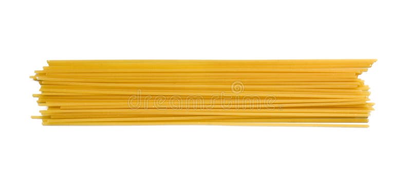 Spaghetti pasta on white stock image. Image of pastry - 60265115