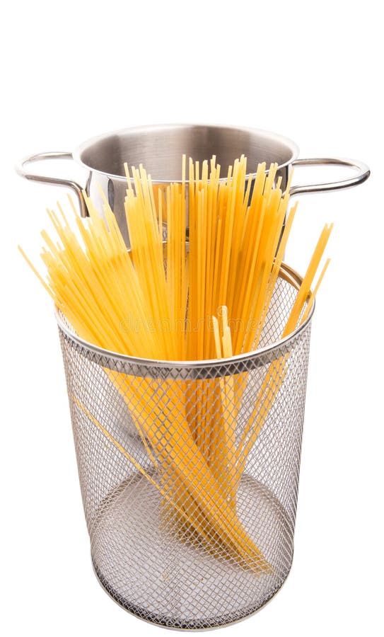 Spaghetti in a Pot III stock image. Image of flour, pasta - 40034199