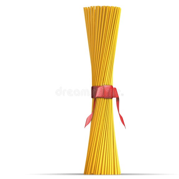 Spaghetti Red Ribbon stock illustration. Illustration of food - 40053975