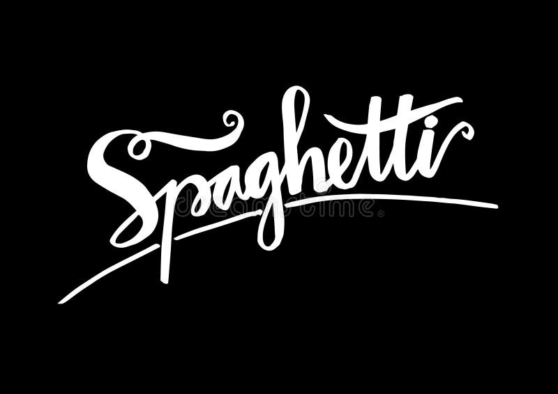 Spaghetti Text Stock Illustrations – 1,069 Spaghetti Text Stock ...
