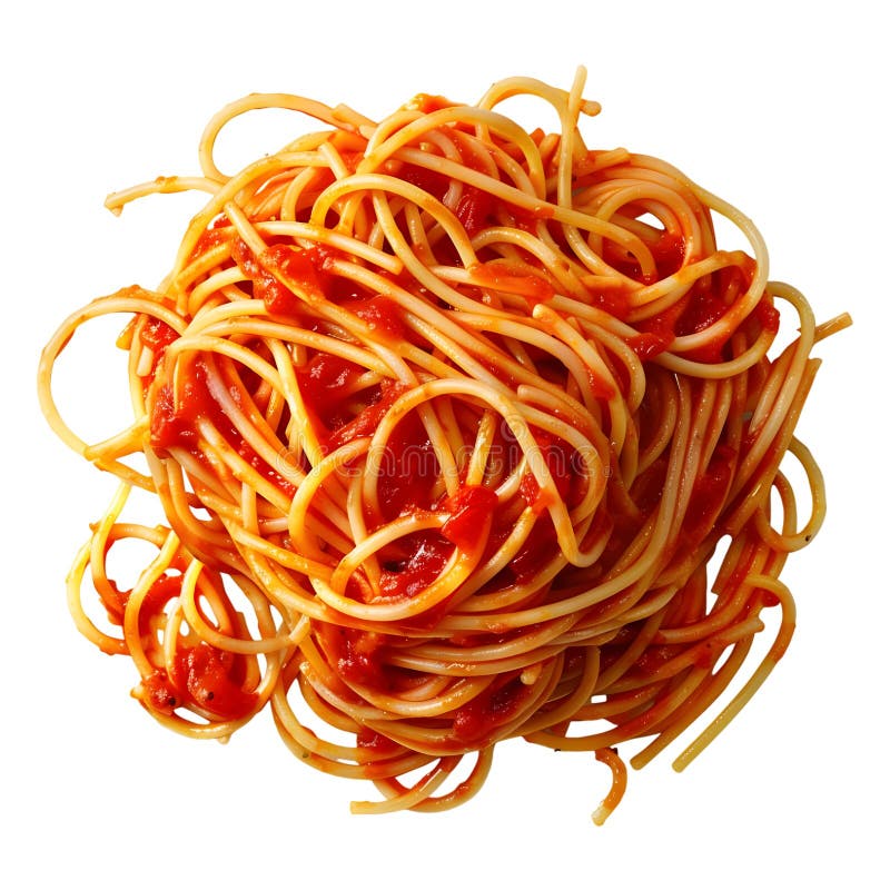 Spaghetti on Transparent Background - Ai Generated Stock Illustration ...