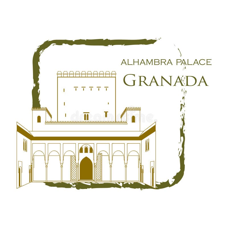 Alhambra Stock Illustrations – 1,167 Alhambra Stock Illustrations ...