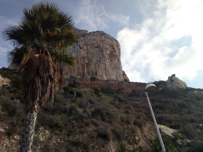 Spain Benidorm stock photo. Image of sunny, spain, mountain - 89438298