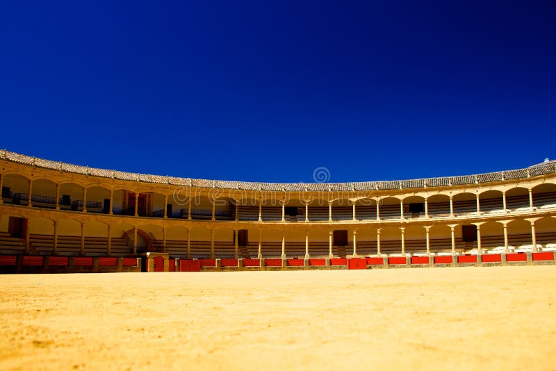 Spain bull arena stock photo. Image of blue, ernest, torture - 22793940