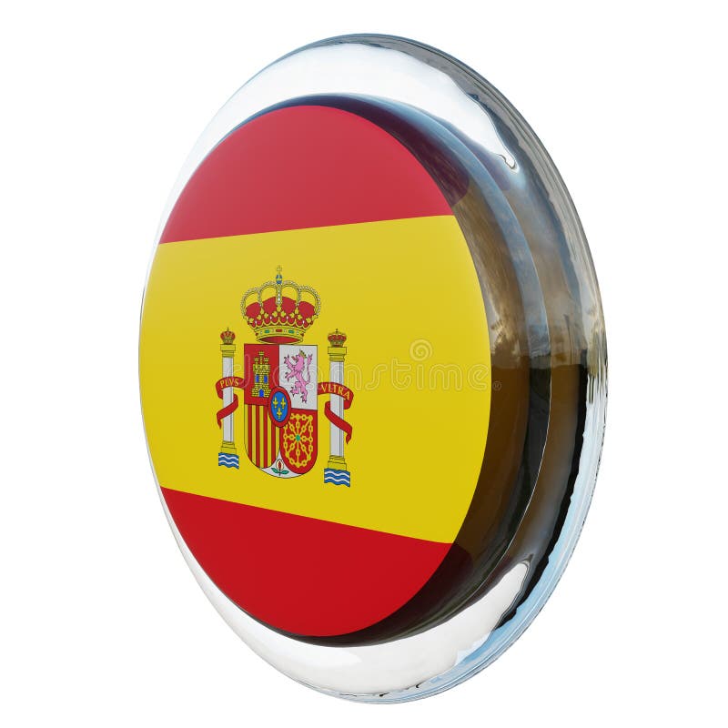 Spain 3D flag stock illustration. Illustration of national - 255014947