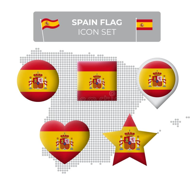 Spain Flag Circle Stock Illustrations – 2,356 Spain Flag Circle Stock ...