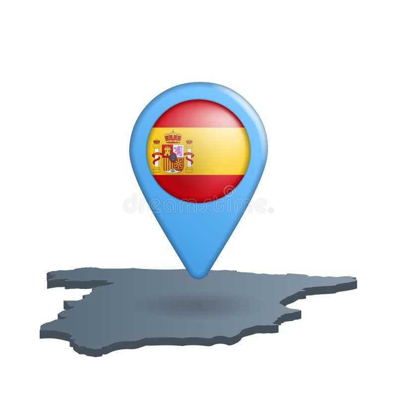 Spain Map Arrow Stock Illustrations – 136 Spain Map Arrow Stock ...