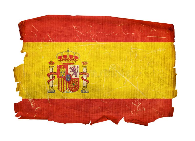 Spain Flag old stock image. Image of brown, national - 291192569