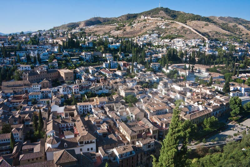 Spain. Granada stock photo. Image of famous, architecture - 32674938