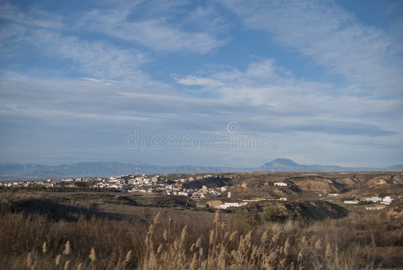 Spain landscape stock image. Image of field, cloud, spain - 35346873