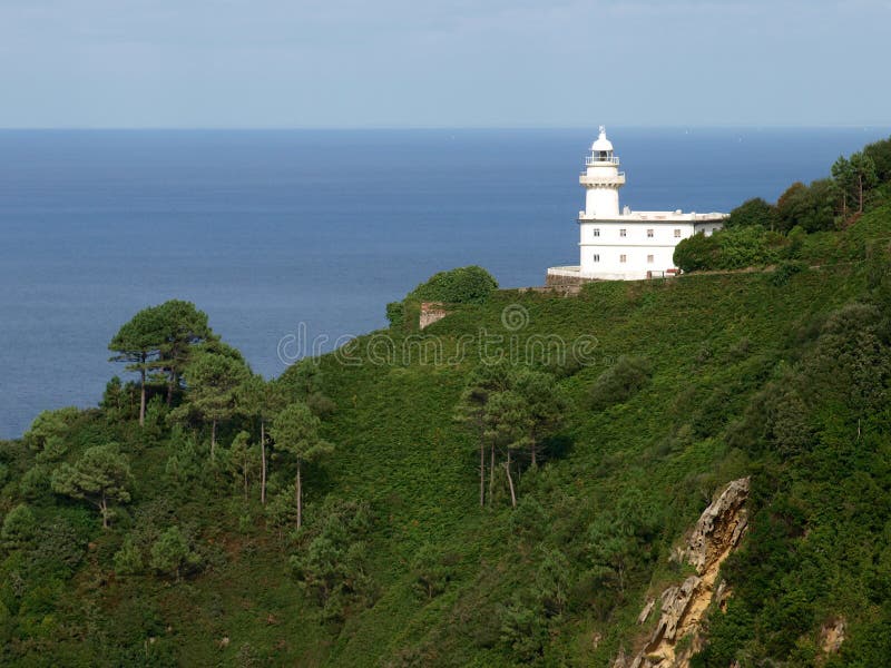 Spain - Lighthouse stock photo. Image of sand, scenic - 36433596