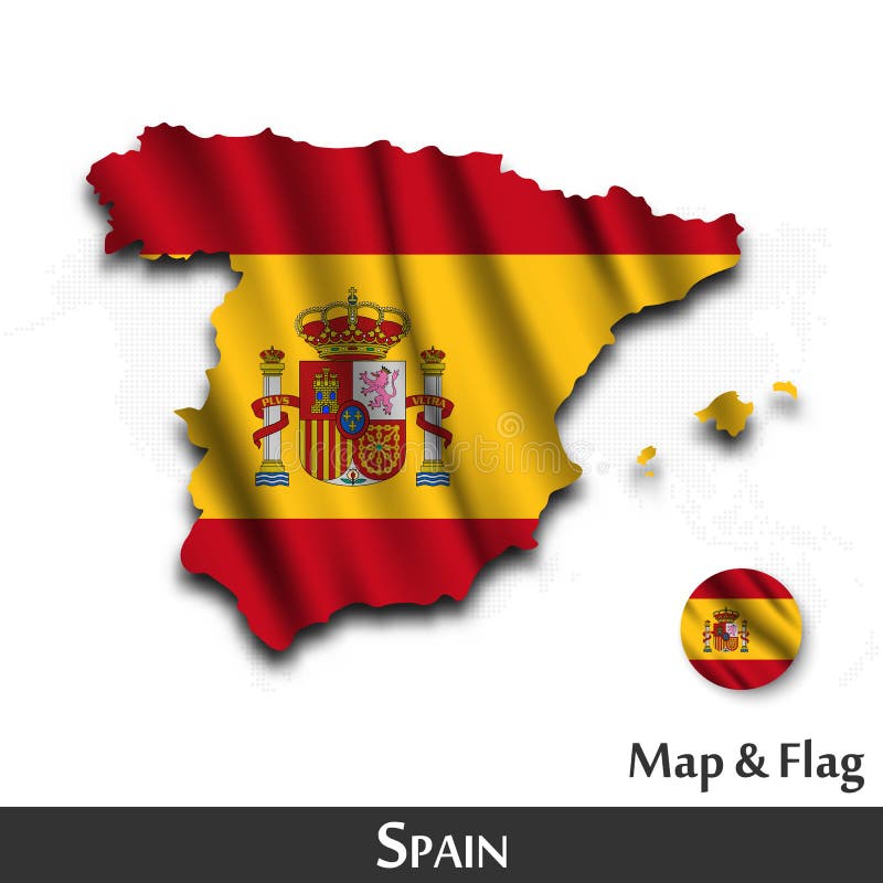 Dot Spain Map Stock Illustrations – 960 Dot Spain Map Stock ...