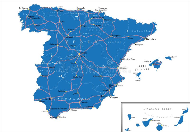 Majorca Spain Map EDULEARN25 About Palma