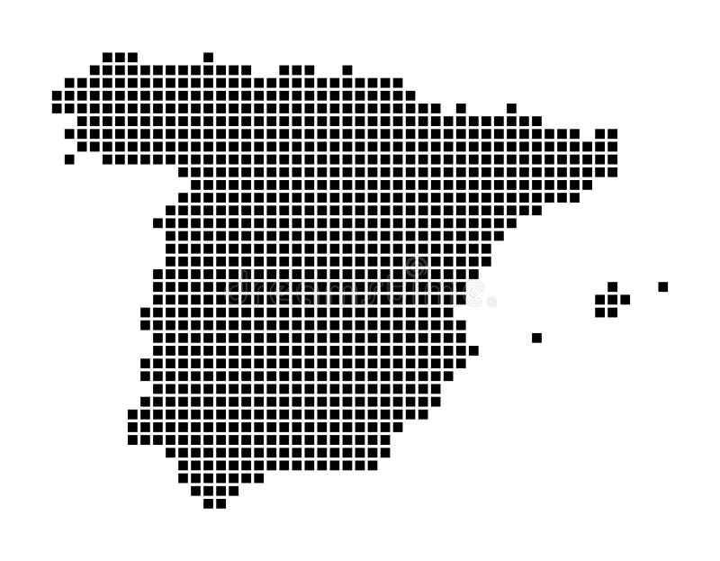 Pixel Spain Map Stock Illustrations – 389 Pixel Spain Map Stock ...
