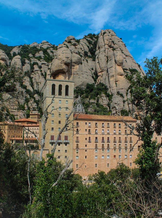 Spain Montserrat editorial stock image. Image of mary - 54717494