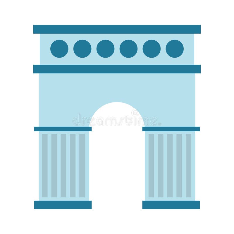 Madrid Landmarks And Monuments Stock Vector - Illustration of skyline ...