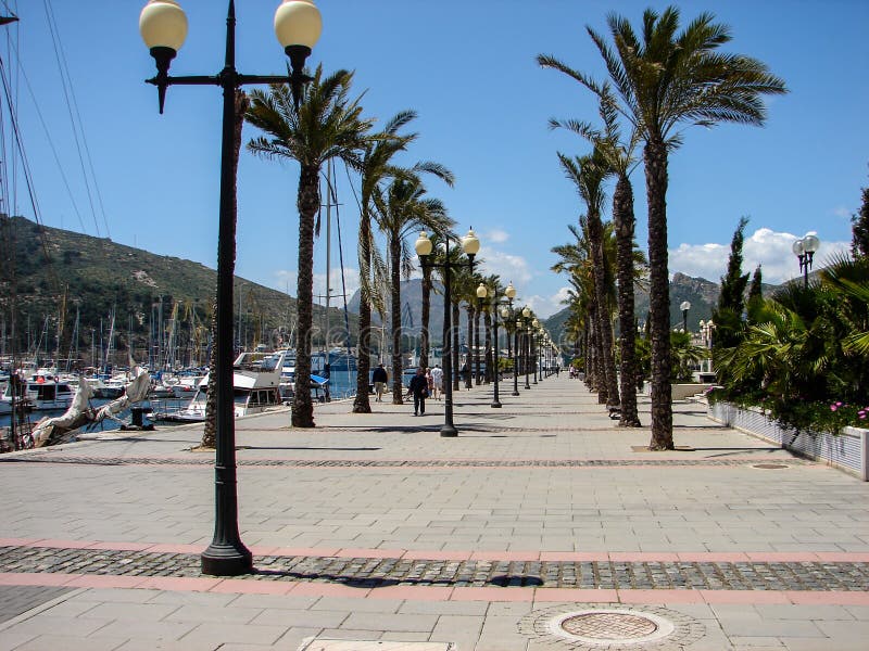 Spain editorial photo. Image of vacation, nautical, pier - 31881101