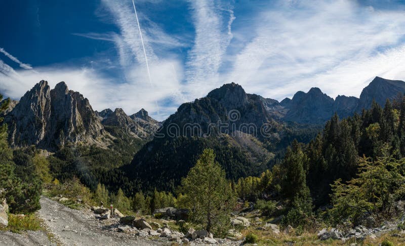 Spain Pyrenees stock image. Image of national, pyranees - 66618793
