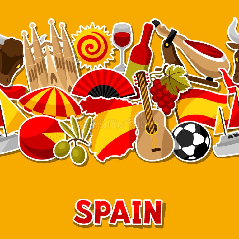 Spain Symbols Stock Illustrations – 2,920 Spain Symbols Stock ...