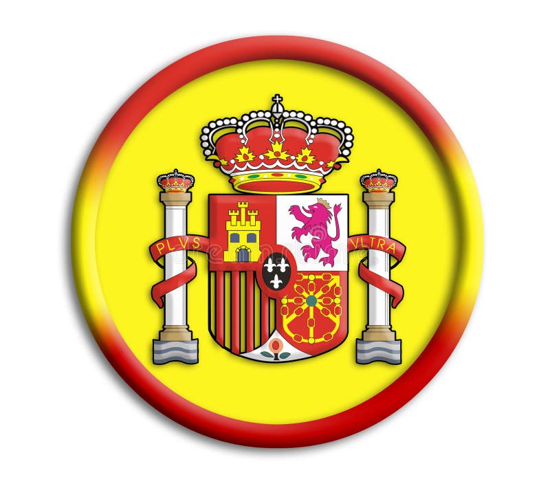 Spain shield for olympics stock illustration. Illustration of ...